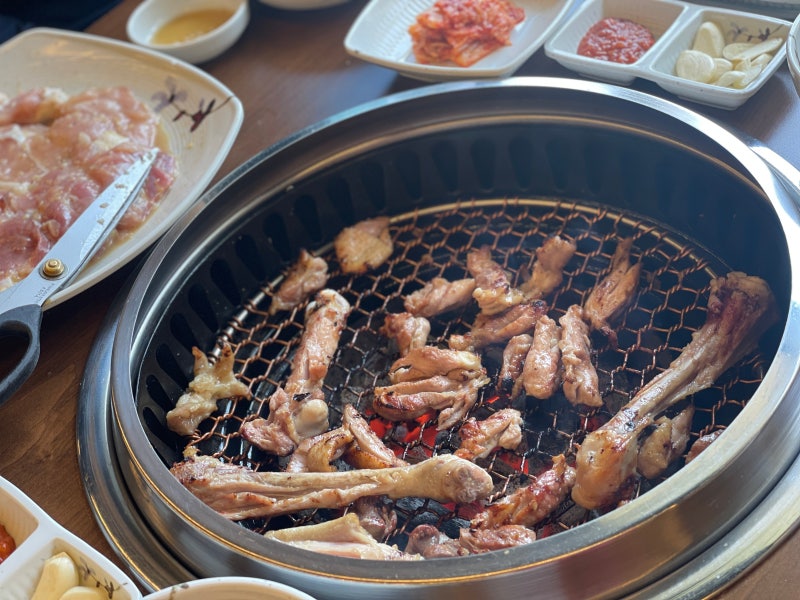 순천 대숲골농원 여기 닭구이 맛집이네 자연과 하나되는 기분 좋은 식사 내돈내산 순천맛집 대숲골 닭구이맛집
