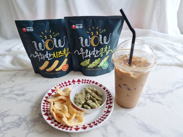 농심 우와한 콩칩 And 우와한 치즈칩 고단백스낵 찐추천 네이버 블로그