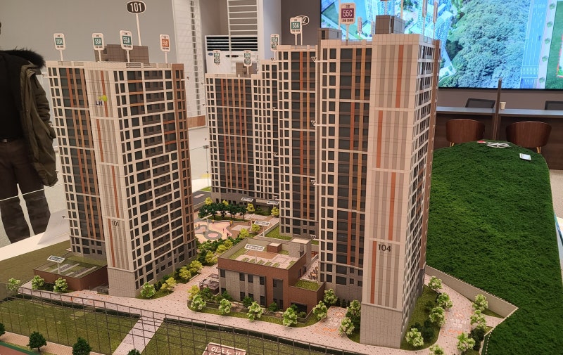 분양 건축모형 no.10_(부천 괴안 B-1BL) : 네이버 블로그