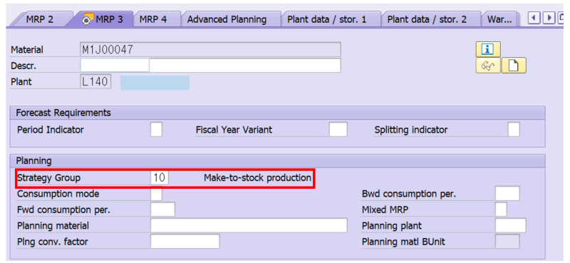 [SAP MM] MRP 기본(1) - MRP Area : 네이버 블로그
