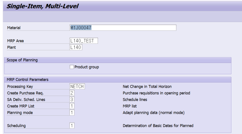 [SAP MM] MRP 기본(1) - MRP Area : 네이버 블로그