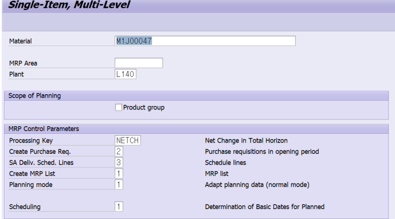 [SAP MM] MRP 기본(1) - MRP Area : 네이버 블로그