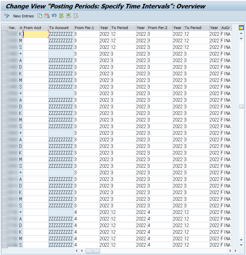Open and Close Posting Periods (전기 기간 관리) : 네이버 블로그