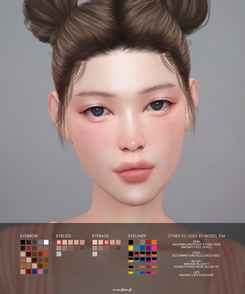 심즈4 CC 메이크업 세트 // MMSIMS Eye Make up Set : 네이버 블로그