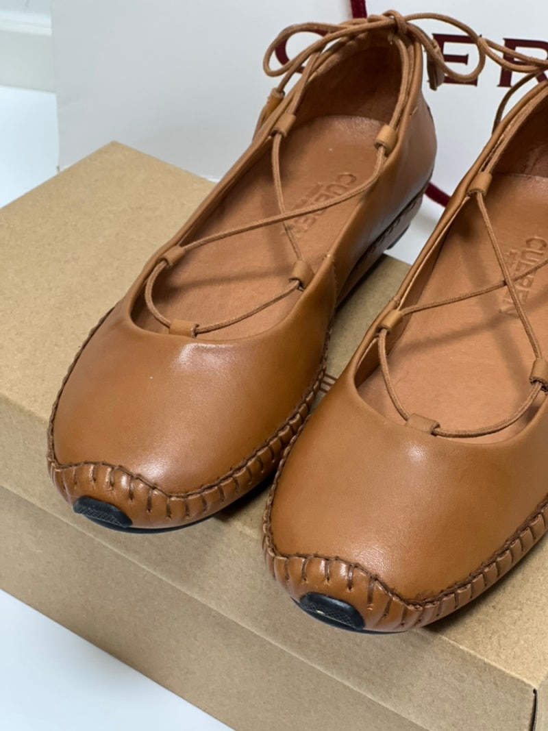 Shoe 쿠에른 발렌시아 14 발레리나 토프 브랜디 컬러 230 후기 네이버 블로그