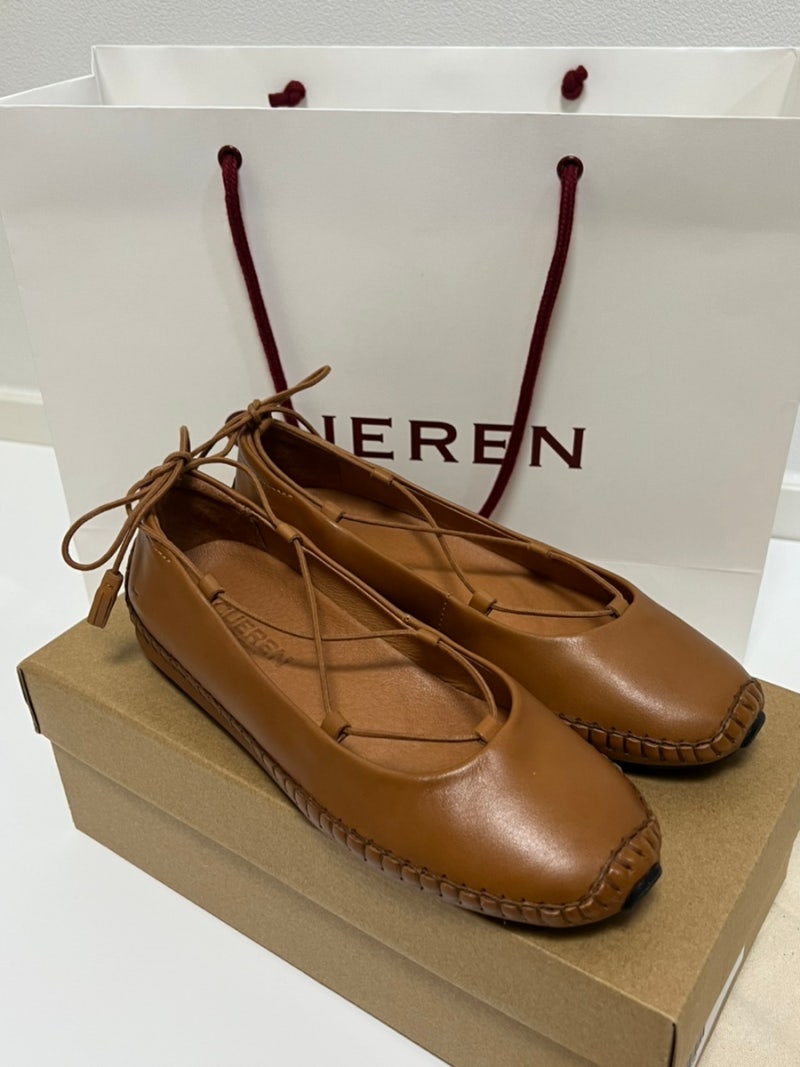 Shoe 쿠에른 발렌시아 14 발레리나 토프 브랜디 컬러 230 후기 네이버 블로그