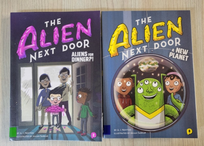 쉽고 재미있는 사이언스 픽션(SF) 얼리 챕터북 :: 옆집에 외계인이 산다 (The Alien Next Door) : 네이버 블로그