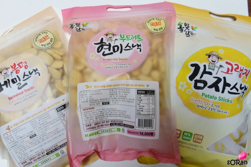 메밀과자 현미과자 감자과자 삼화상사 간식추천 : 네이버 블로그