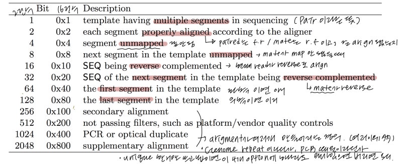 [Bioinformatics] SAM/ BAM format : 네이버 블로그