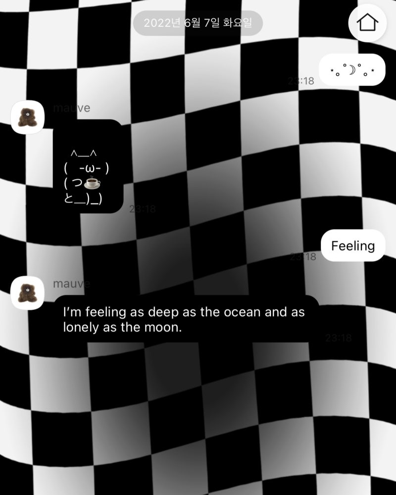 [IOS] Black checkerboard Theme : 네이버 블로그