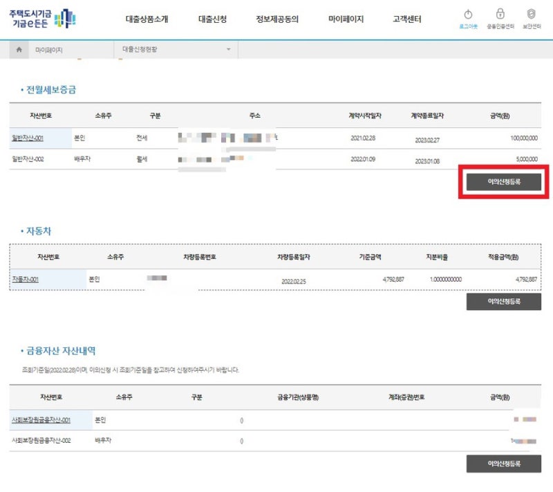 주택도시기금 기금e든든 사후자산심사 부적격이의신청심사기간 Ft신혼부부 버팀목 전세대출 네이버 블로그