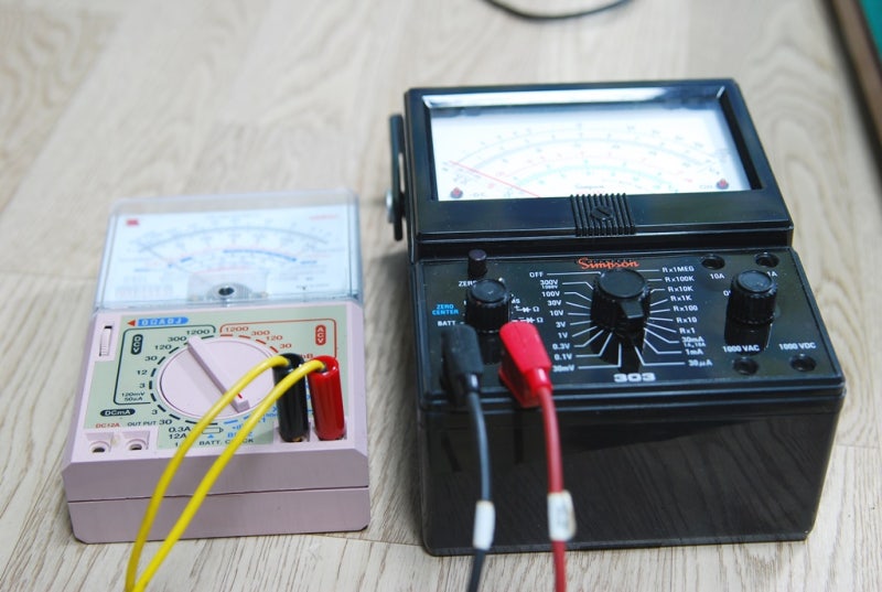 아날로그의 명품 테스터기 심슨 멀티미터.. : 네이버 블로그