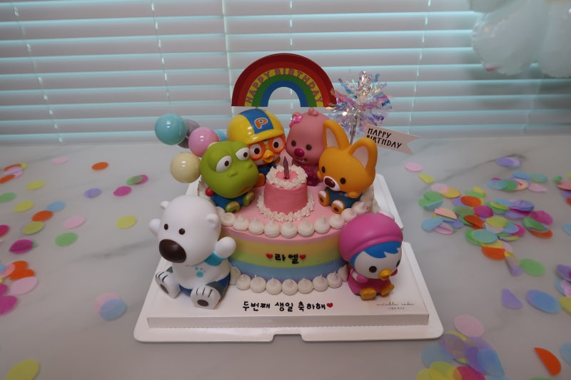 20220611~12 라엘이 두돌 파티 Feat 셀프두돌상 아기생일파티 두돌케익 뽀로로케익 미엘레케익블챌