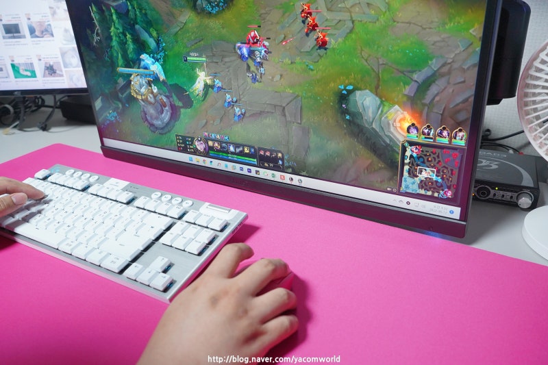 게이밍 마우스 추천 로지텍 지슈라 G PRO X SUPERLIGHT 핑크 진짜 가벼워요 : 네이버 블로그