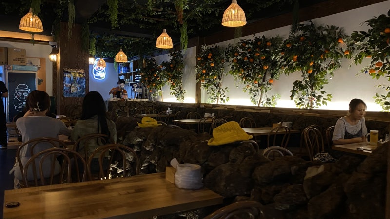 울산무거동술집 한라맥주 얼큰 짬뽕탕 수박샤베트 안주 전문점 I 울산대 가성비 좋은 술집 네이버 블로그