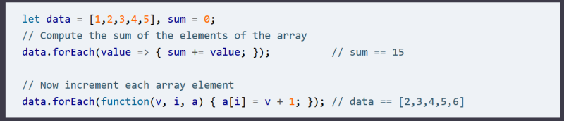 Javascript/배열 반복 함수 정리/forEach/map/filter/find/findIndex/every/some ...