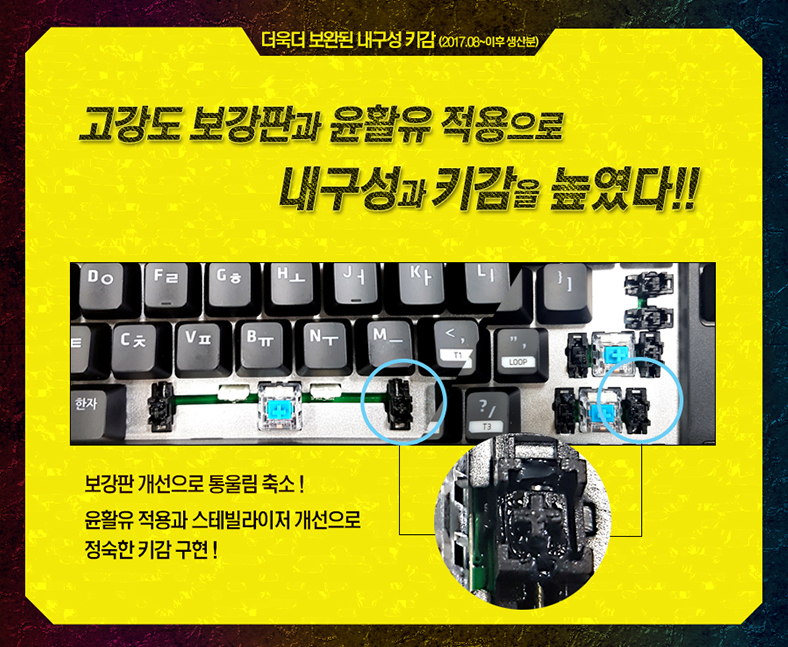 스카이디지탈 NKEYBOARD NKEY-R3 RGB 갈축 : 네이버 블로그