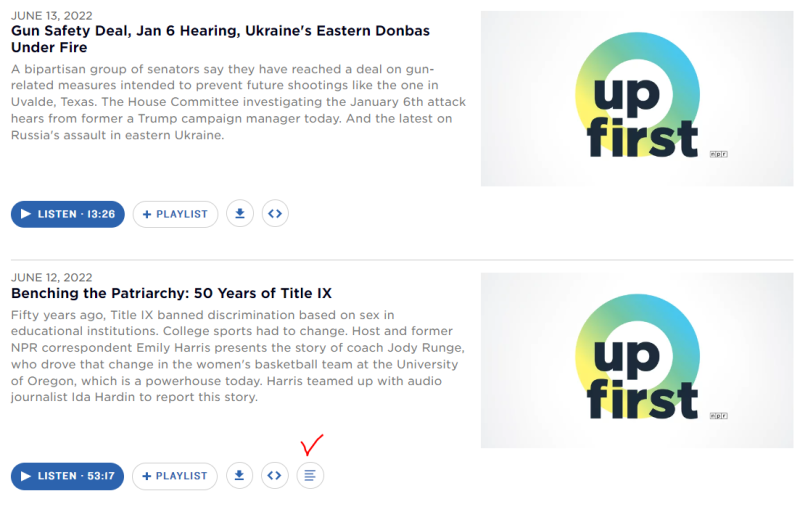 [직장인 영어공부] 영어공부 팟캐스트 NPR UP FIRST : 네이버 블로그