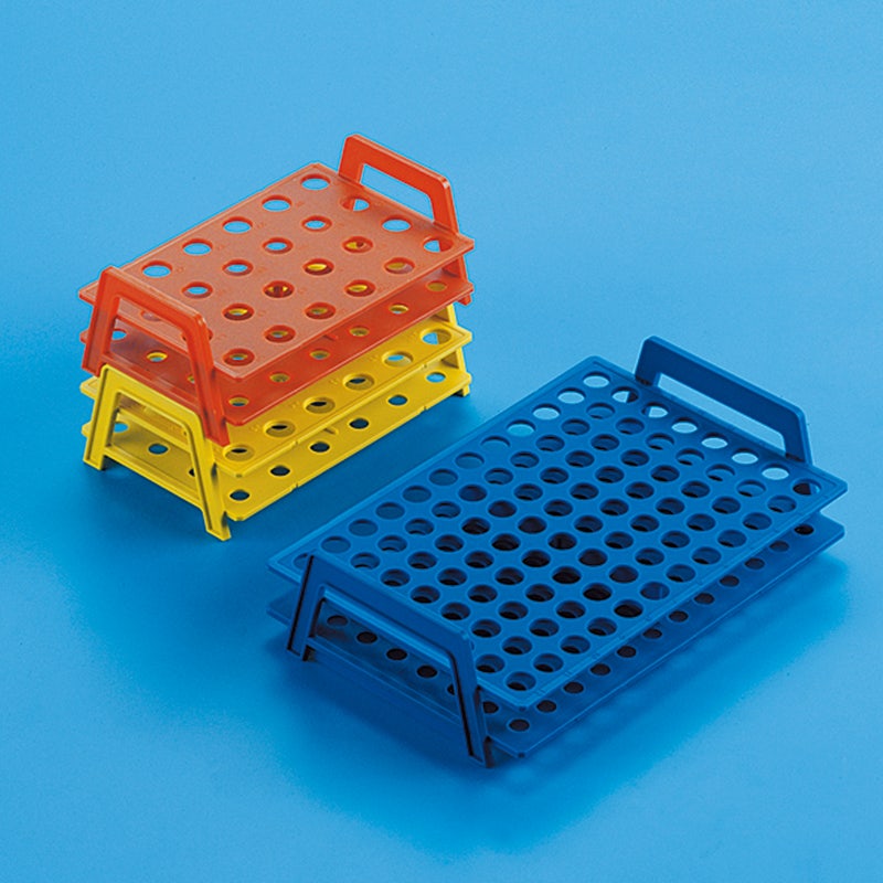 마이크로 튜브 랙, 1.5 ml & 2.0 ml 용 Polywire® Microtube Rack with Handle / 96홀 ...