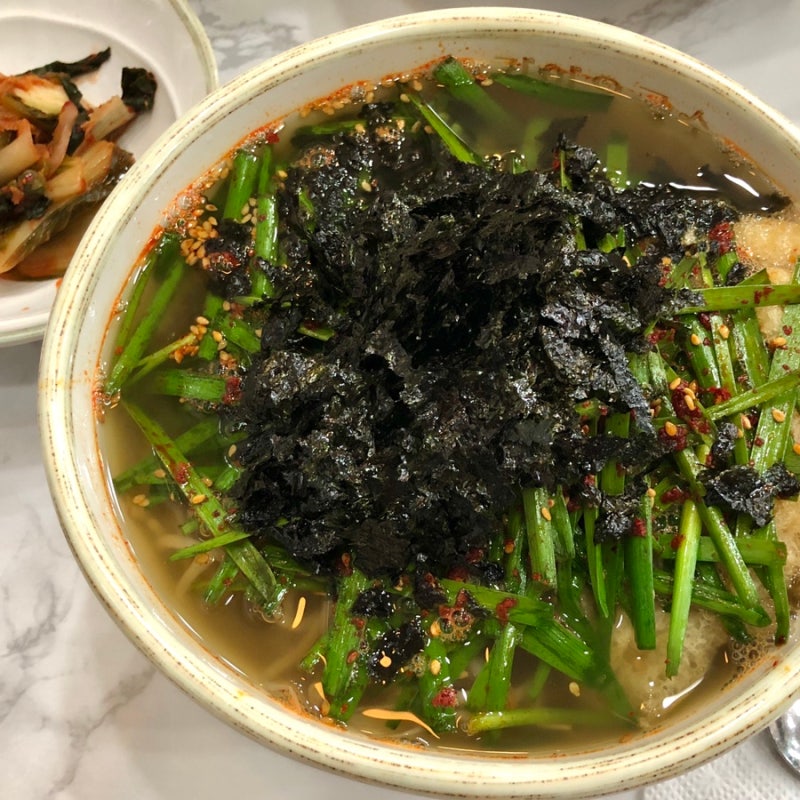 은평구 역촌동 구산역 무한리필 국수 맛집 가이오국수 본점 얼큰 부추국수 후기메뉴 가격 네이버 블로그