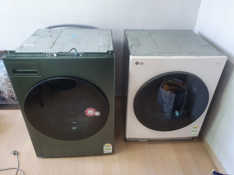 Lg 워시 타워 분해 설치 엘지 워시 타워를 144번째 분해 설치 양주 덕정 서희스타 힐스 2단지 아파트 W16ge