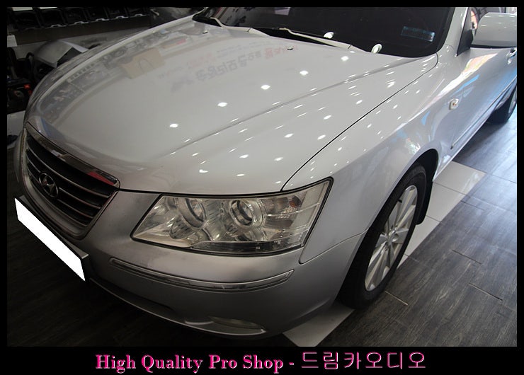Nf소나타 트랜스폼 순정 네비게이션 화면 흐리게 나오는 모니터 백화현상 고장 수리 네이버 블로그