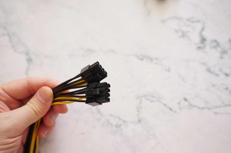 PCIE Y Cable 확장 케이블 내돈내산 솔직 후기 (PCI-e, Y 케이블, PCIE 연장 케이블, 알리익스프레스 직구 ...