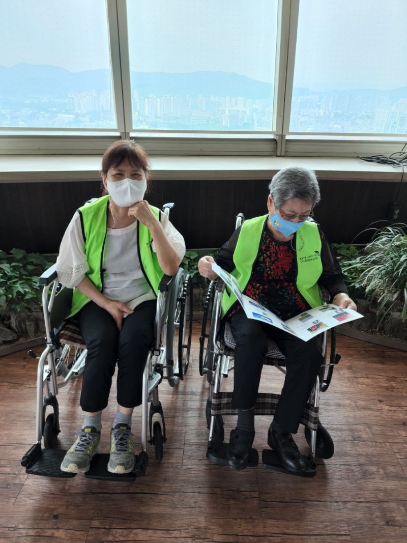 최우수구리주간보호 온케어구리 주간보호 인지재활센터 산책 네이버 블로그