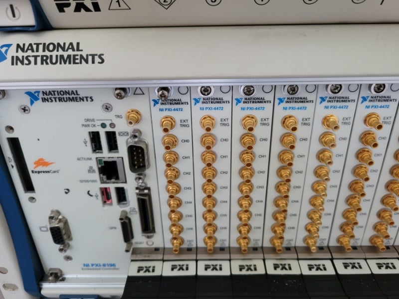 NATIONAL INSTRUMENTS NI PXI-1045 PXI-8330 PXI-4472(17) PXI-4220(9) PXI ...