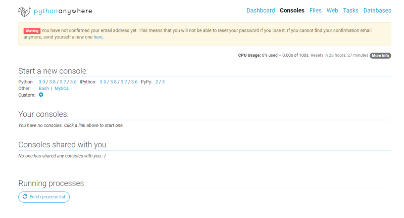 컴퓨터 꺼져도 파이썬 프로그램을 실행해주는 pythonanywhere 사용법 : 네이버 블로그