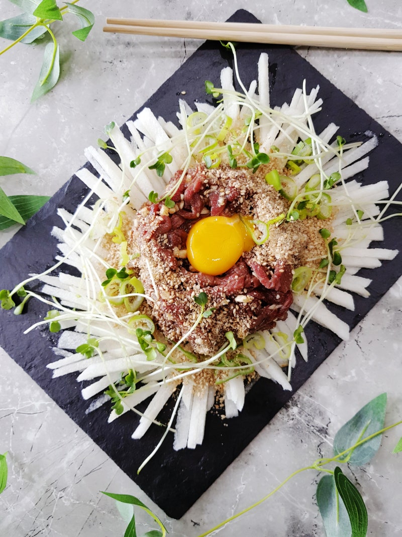 백종원 클라쓰 육회 만드는법 한우 소고기 육회 양념 부위 소스 육회비빔밥 만들기 네이버 블로그