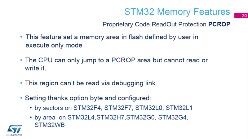 [STM32] MOOC Security#PCROP : 네이버 블로그