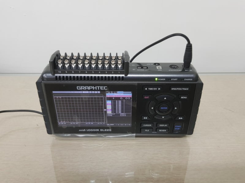 Graphtec GL220 Recorder (10채널) 렌탈, 중고매각 및 중고매입 : 네이버 블로그