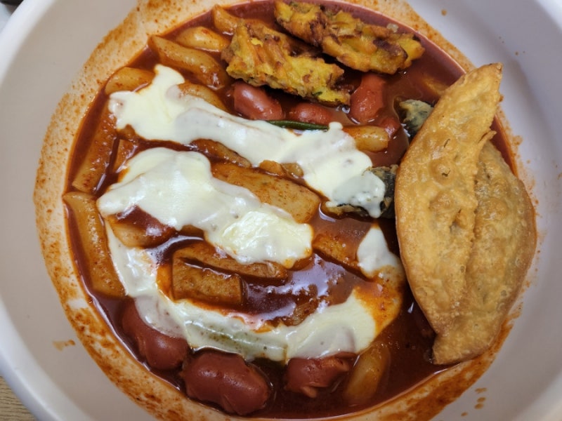 동대문엽기떡볶이 메뉴 추천 2인 엽떡 반반 엽오 네이버 블로그
