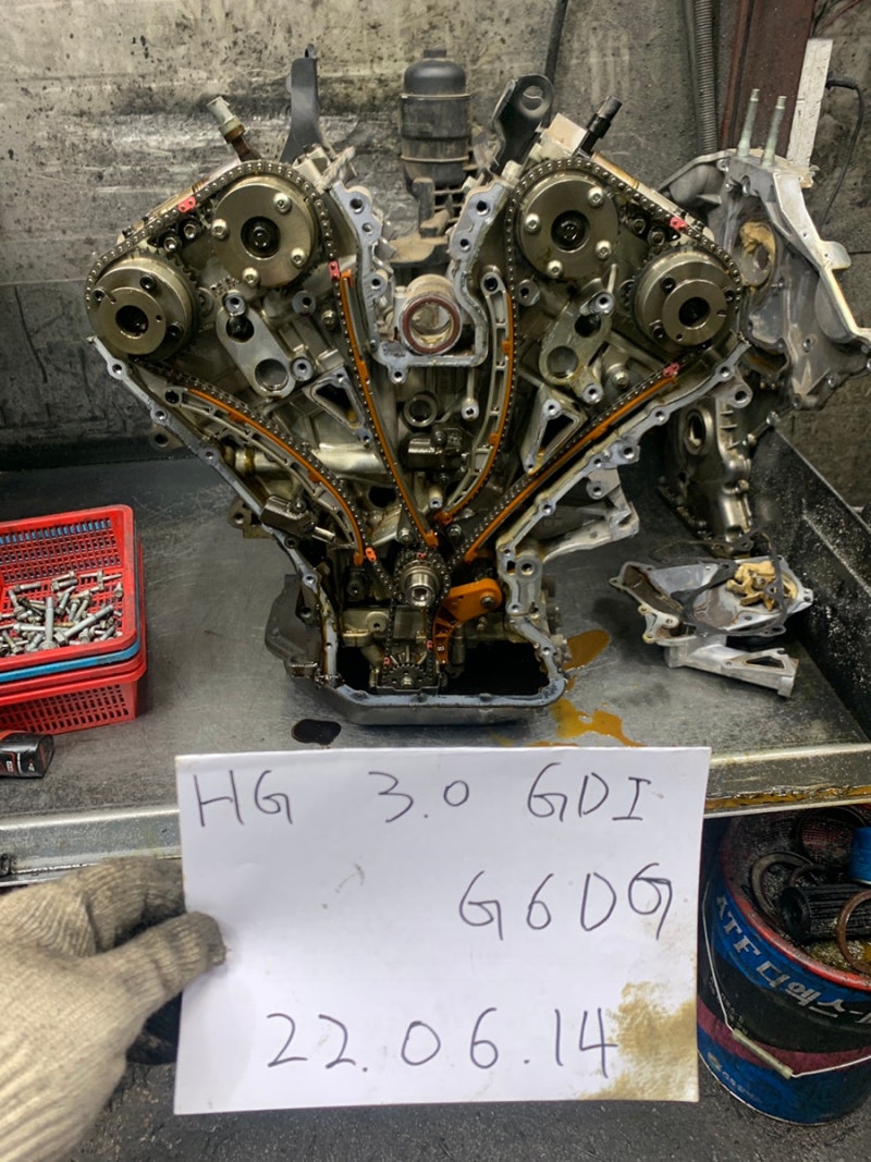 용인에서오신 그랜져HG 3.0 GDI 엔진온도 상승 헤드볼트결함 엔진오버홀 엔진보링 헤드볼트 강화작업 : 네이버 블로그