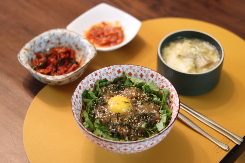 아빠는 요리사 놀이 주말 점심상 간장게장덮밥 Feat올바른간장게장 순살간장게장 네이버 블로그