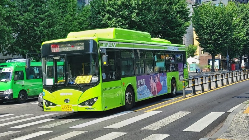 현대교통 7713번 BYD 뉴 eBUS-12 EV (9379) : 네이버 블로그