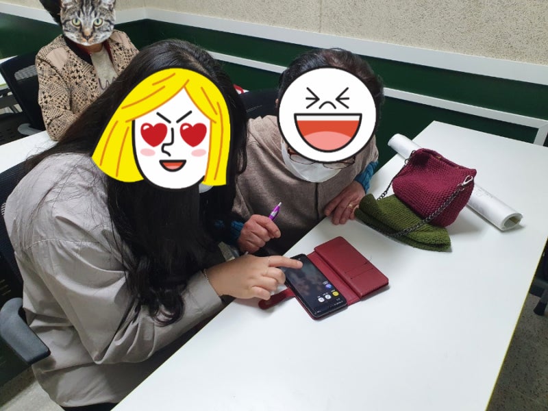 복지관 어르신 스마트폰활용교육 12회기 종강 후기feat카카오톡 활용 네이버 블로그