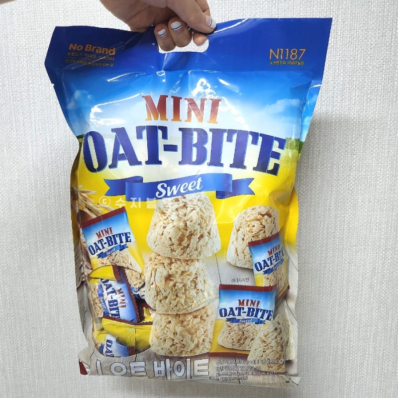 노브랜드 과자 추천 미니 오트 바이트 꼬숩해 : 네이버 블로그
