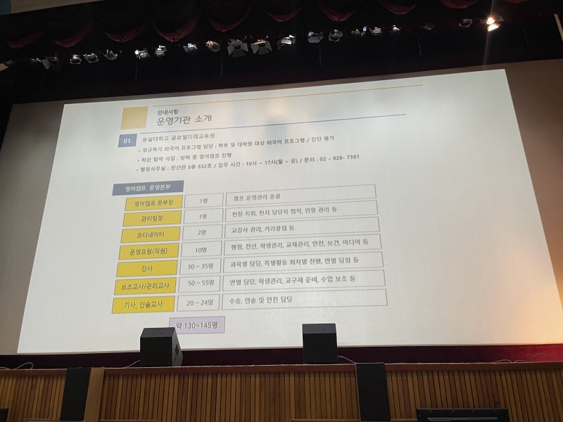 숭실대 영어캠프 2022 여름방학 레벨테스트 And 학부모 설명회 후기 네이버 블로그