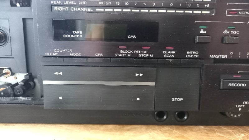 TEAC R-666X (카세트데크) [2] - 전면패널 수리 : 네이버 블로그