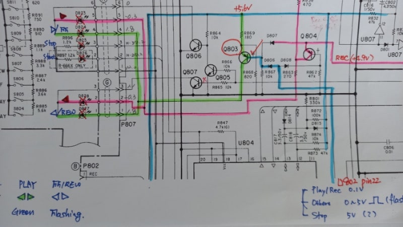TEAC R-666X (카세트데크) [2] - 전면패널 수리 : 네이버 블로그