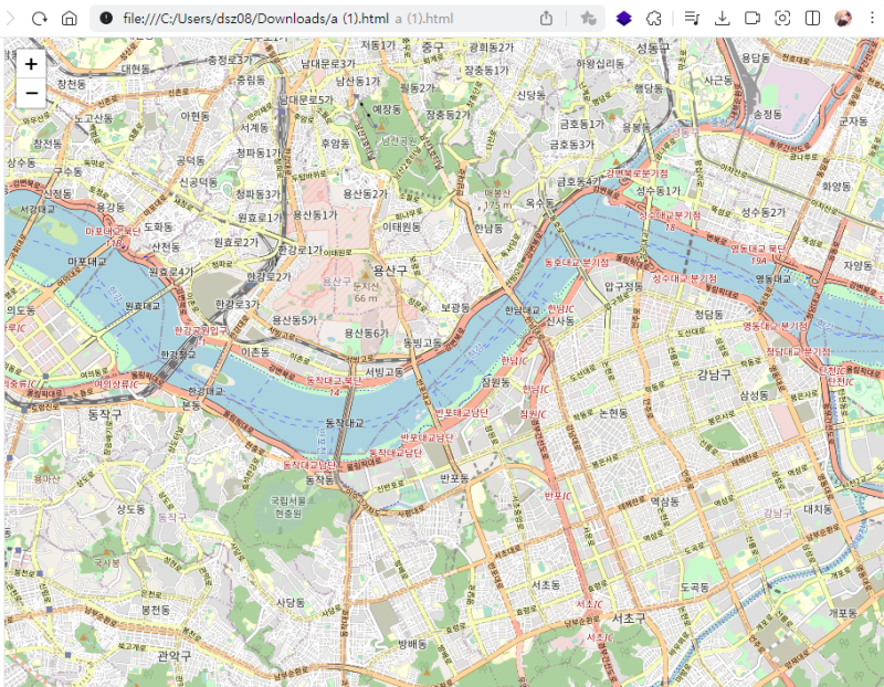 [Python] 파이썬 폴리움(folium) - 지도 시각화 라이브러리 : 네이버 블로그