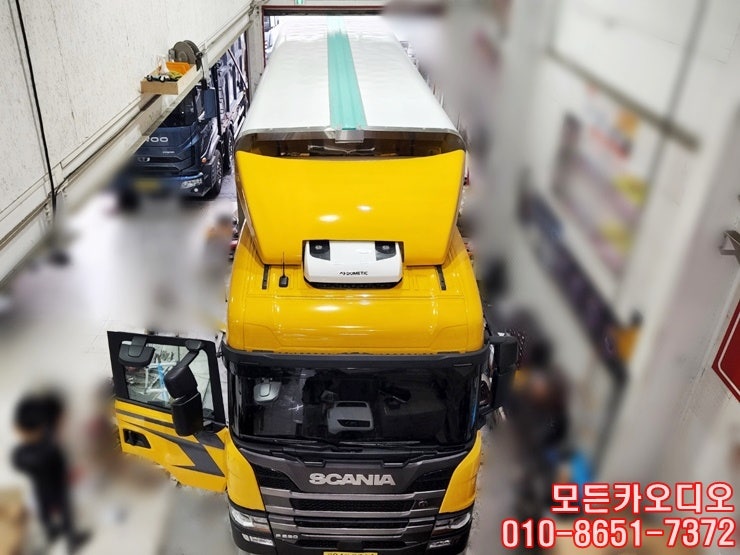 스카니아 신형 화물차 도메틱 무시동에어컨 너무 필요했어요 네이버 블로그