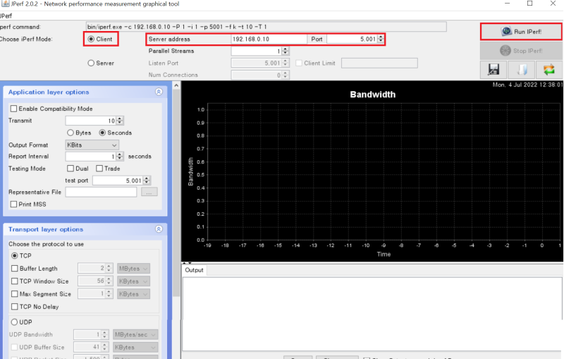 네트워크 성능 측정 툴 Iperf, jperf 윈도우, 리눅스 : 네이버 블로그
