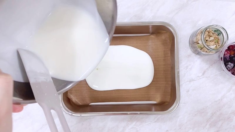 5분완성 요거트 아이스크림 만들기 홈메이드 요거트바 무설탕 네이버 블로그