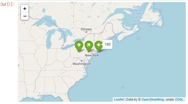 [Python] 파이썬 폴리움(folium) - 지도 시각화 라이브러리 : 네이버 블로그