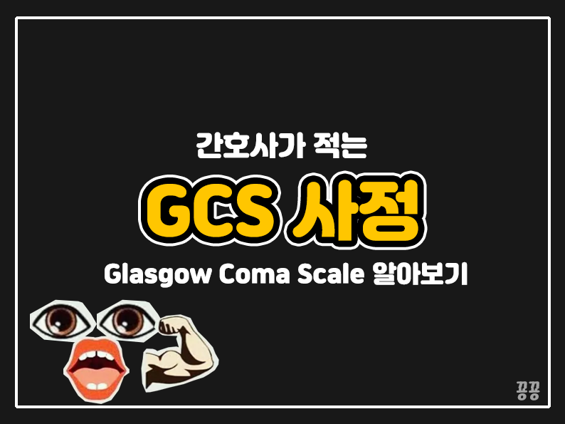gcs 사정 :: 뜻, 방법, 점수, 해석 : 네이버 블로그