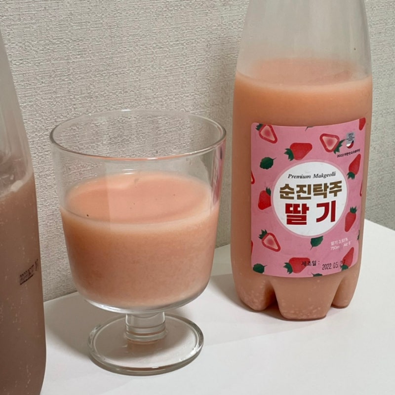 마곡 바틀샵 마곡 전통주막걸리탁주 오렌지보틀 마곡점 순진탁주 딸기vs 딸기 스파클링파는곳매장오프라인 네이버 블로그