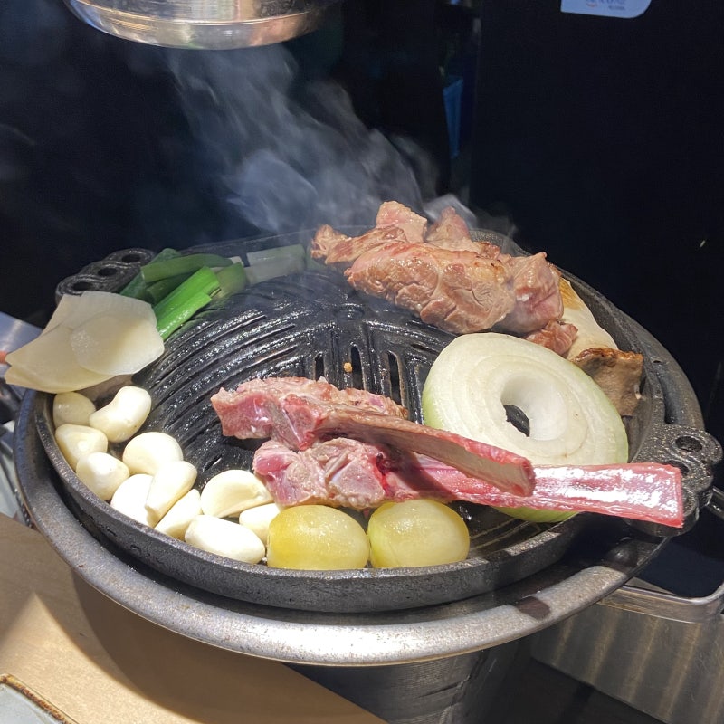 Jun 25 라무진 장안1점 양갈비맛집 장한평역맛집 화로숯불양갈비 성북동빵집 밀곳간 소금빵 맛집
